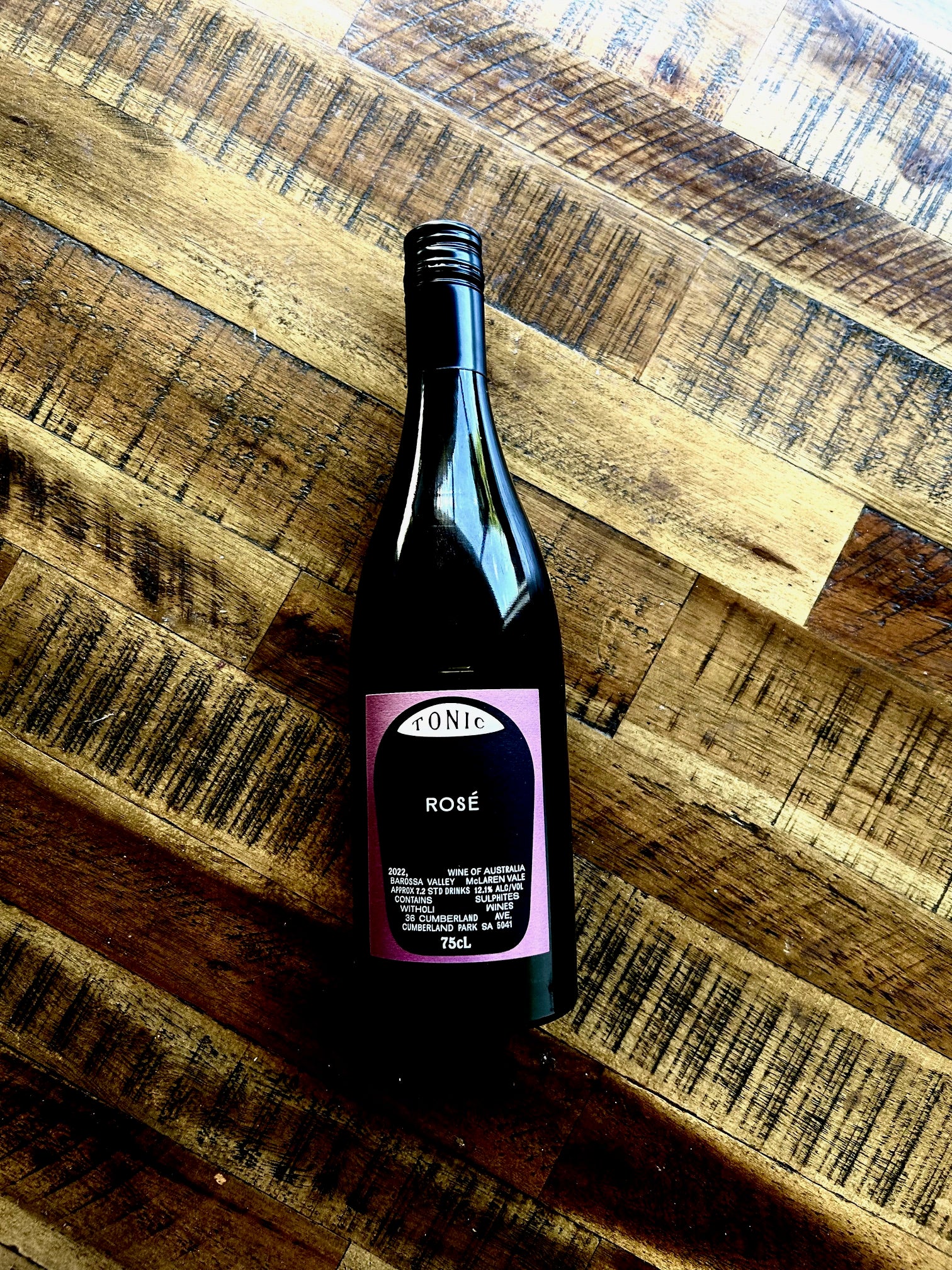 Our wine will do nothing for your health, but plenty for your soul ...